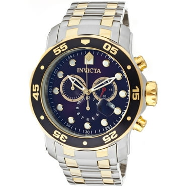 Invicta Men's 19527 Speedway Blue Dial Steel Bracelet Chronograph Watch ...