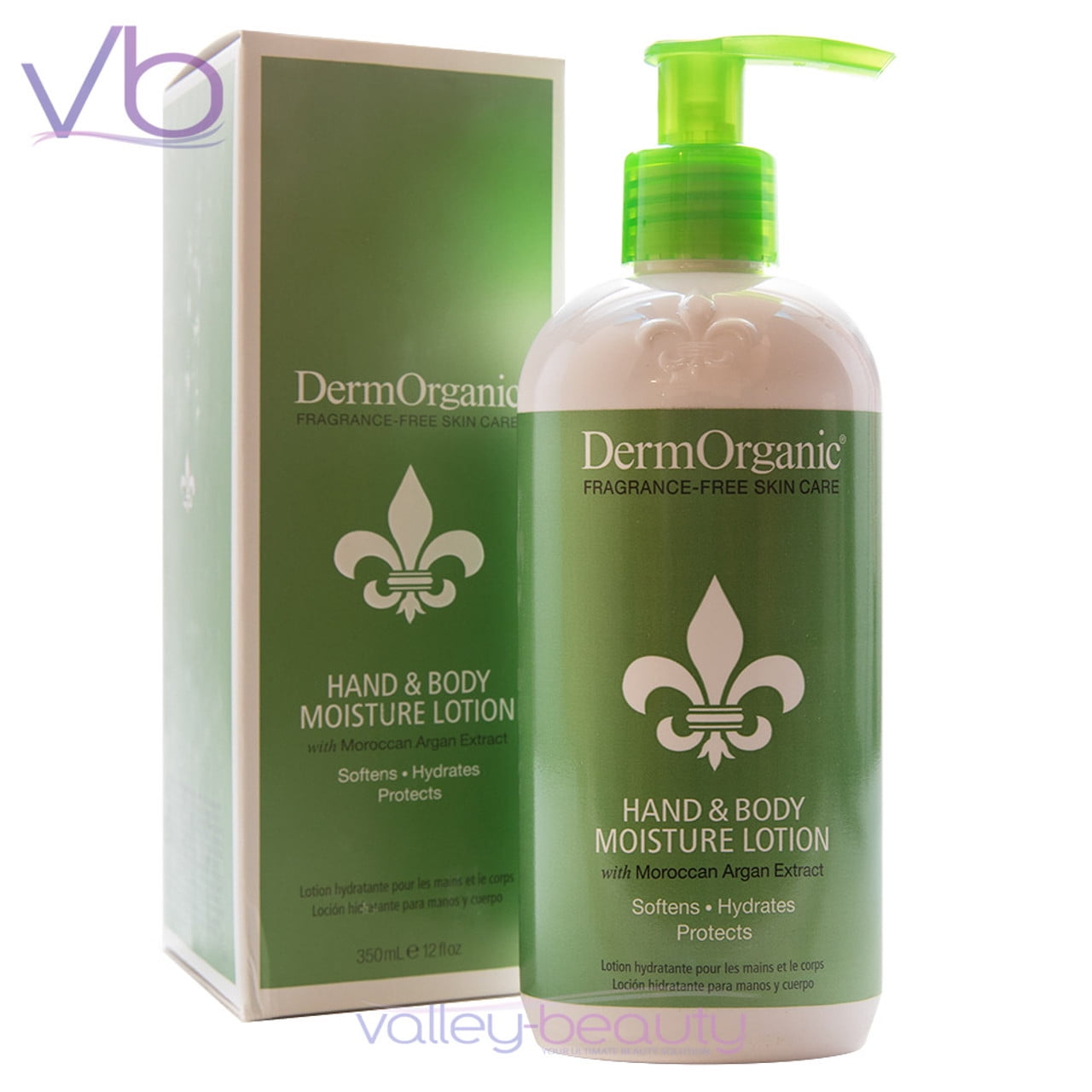 Dermorganic Hand & Body Moisture Lotion | Hydrating Cream with Moroccan ...