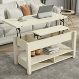 Lift Top Coffee Table with Expandable Tabletop, Rising Center Table w ...