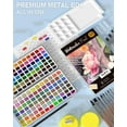NicPro, Watercolor Paint Set, 168 Colors, Includes Brushes & Paper ...