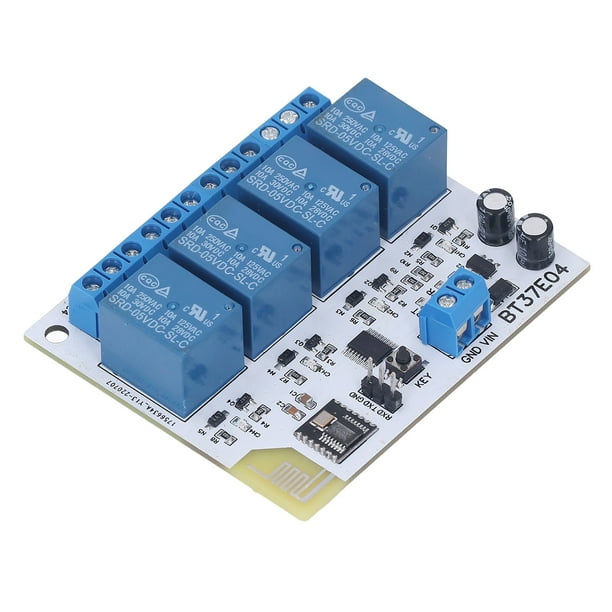Módulo de control de relé Bluetooth, módulo de relé Bluetooth de 4 ...