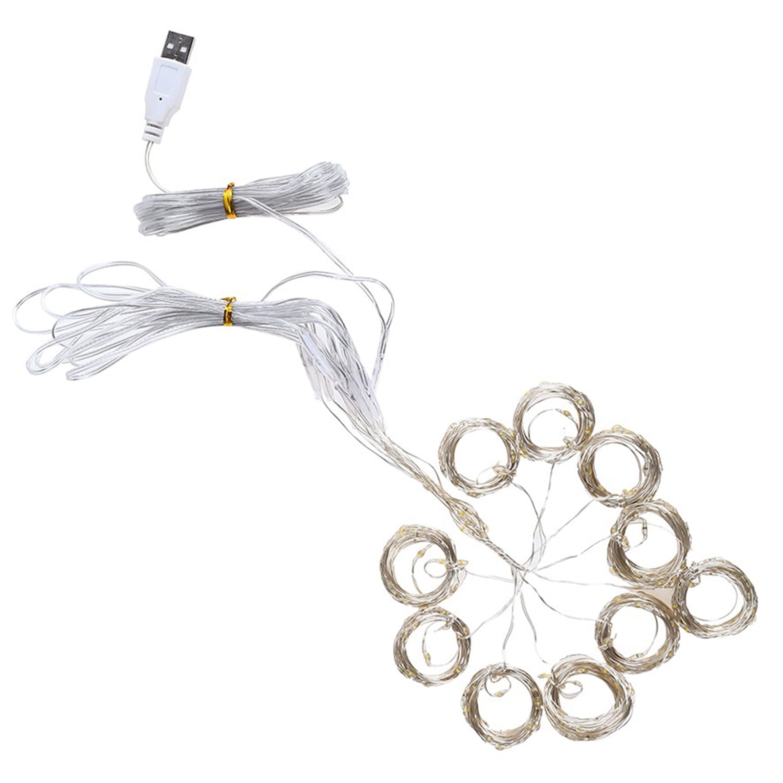 Click here for Lvcheng 2*2m 200 Lights Warm White Constant Bright... prices