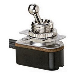 Ideal Toggle Switch - Short BALL - SPST - On-Off - Wire Leads (774002 ...