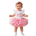 Baby Girl Outfits 3 Piece Birthday Letter Print Crew Neck Sleeveless ...