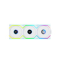 Lian-Li, UNI Fan SL-Infinity 120mm-Triple Pack-ARGB Fan UF-SLIN120-3W ...