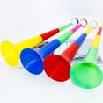 Horn Noise Maker Adjustable Plastic Football Stadium Cheer Fan Trumpet ...