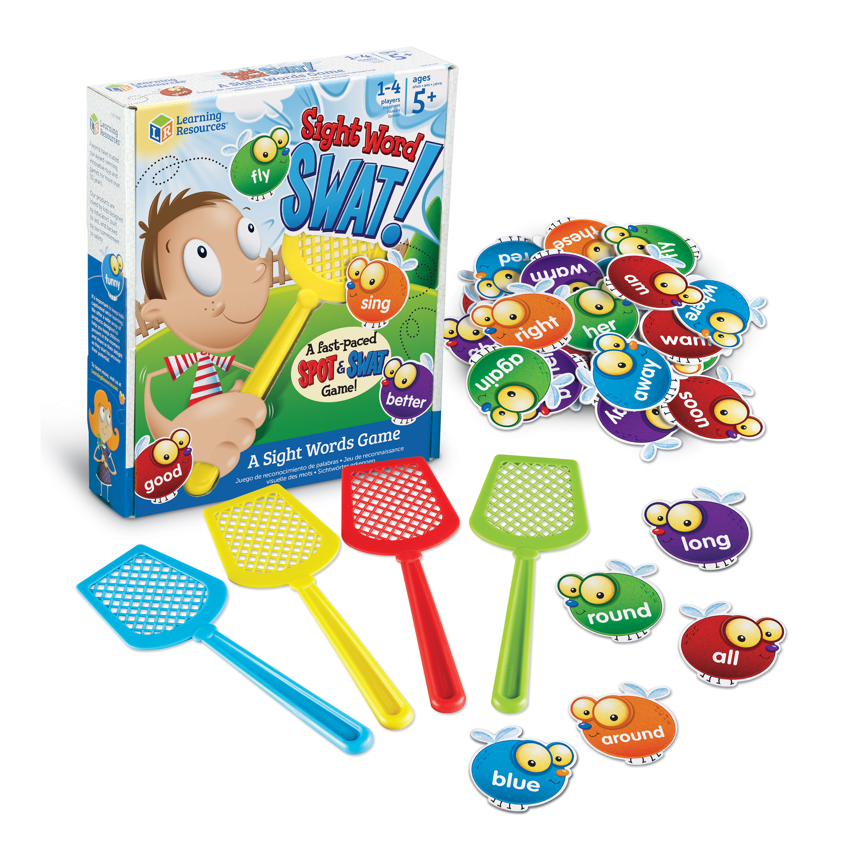 Learning Resources Sight Word Swat A Sight Words Game Educational