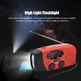 FRAME- Emergency Hand Crank Radio With Led Flashlight Portable Radio ...