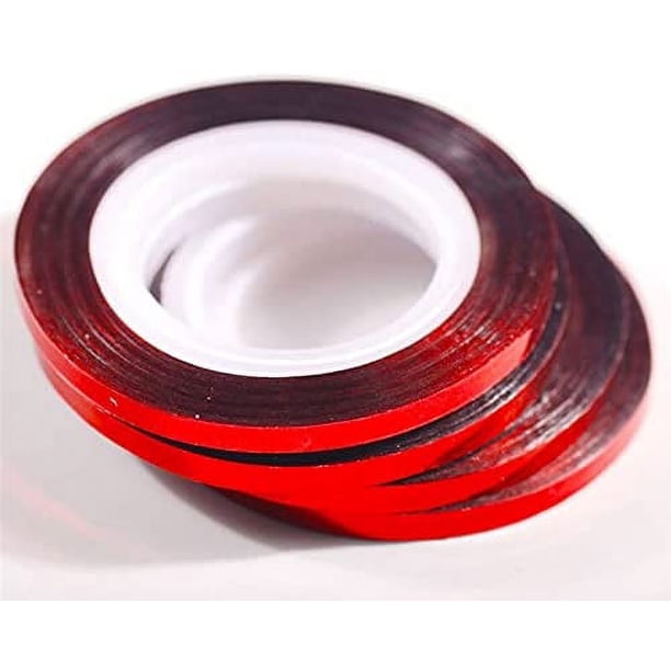 5 Rolls Glitter Nail Art Striping Tape Lines Width 3mm-Striping Tape ...