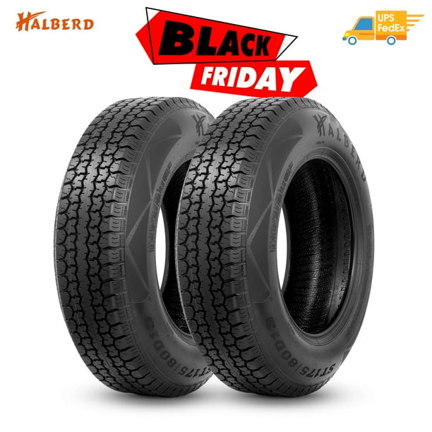 HALBERD Premium 6Ply ST175/80D13 Trailer Tires 175 80 13 Replacement ...