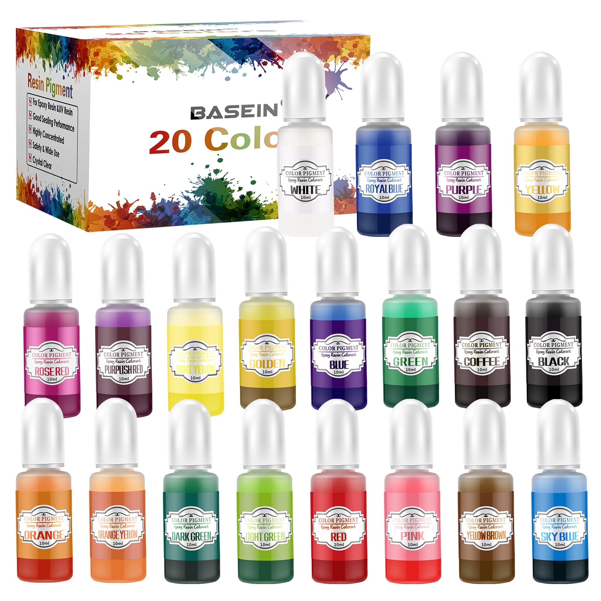 Click here for Afd Home 20 Bottles Epoxy Resin Pigment Liquid Col... prices