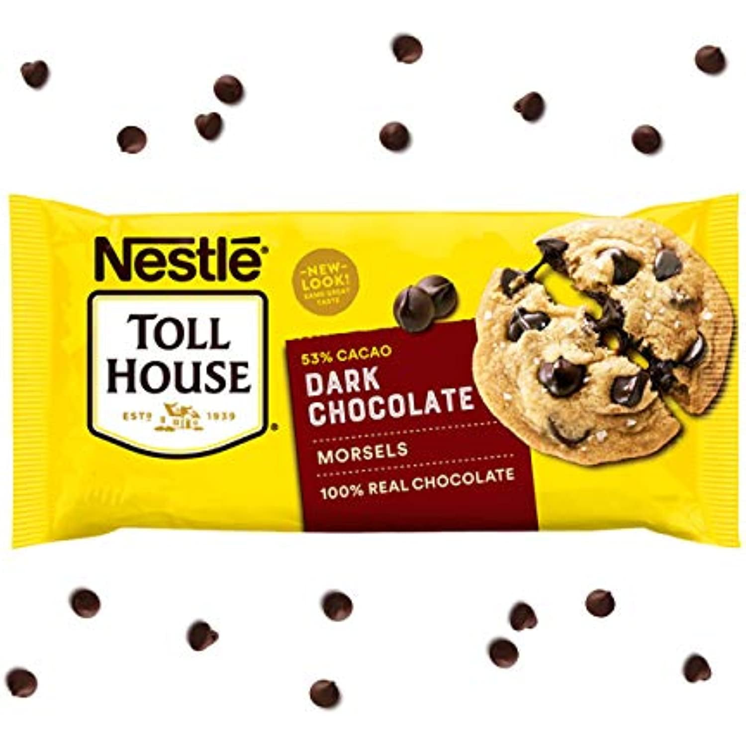 Nestle Toll House Dark Chocolate Chips, 10 oz (2pk) -20ozs - Walmart.com