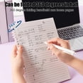 10.24×7.24 Inch B5 Gradient Loose Leaf Notebook, Removable Plastic Ring ...