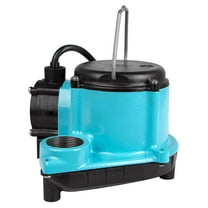 Little Giant Pump 6-Cia 1/3 Hp 45 Gpm - Automatic Submersible Sump Pump ...