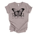Transformed By God's Love Christian Butterfly Tee - Walmart.com