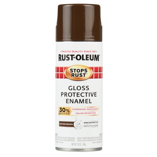 Oil Rubbed Bronze, Rust-Oleum Stops Rust Advanced Gloss Spray Paint, 12 ...
