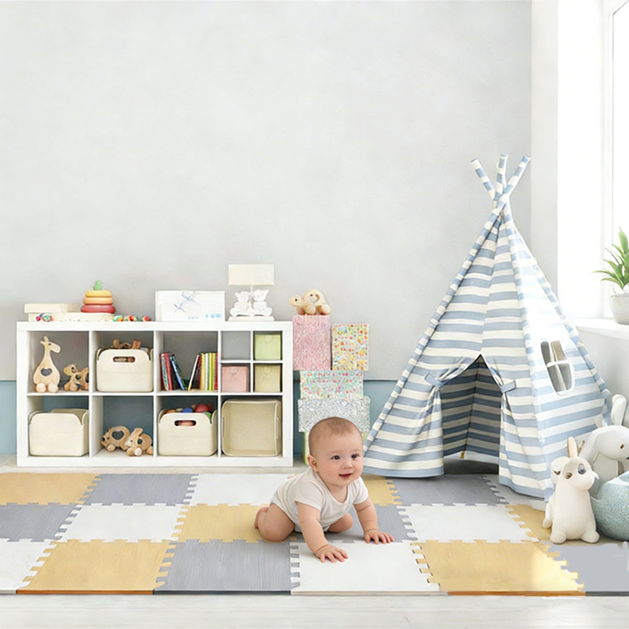 Click here for Livingbasics Baby Playmat  36 Pcs Puzzle Eva Foam... prices