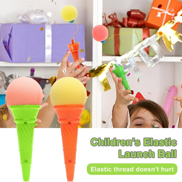 Lubelski Catapult Ball Toy Fun Foam Ball Ice Cream Shooter Party Favors ...