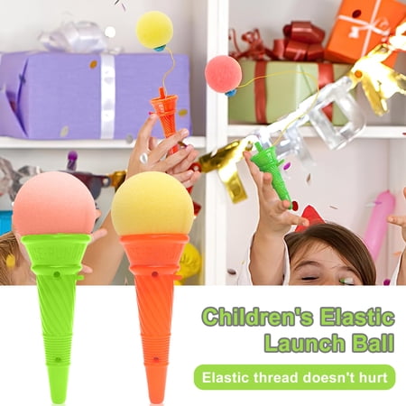 Lubelski Catapult Ball Toy Fun Foam Ball Ice Cream Shooter Party Favors ...