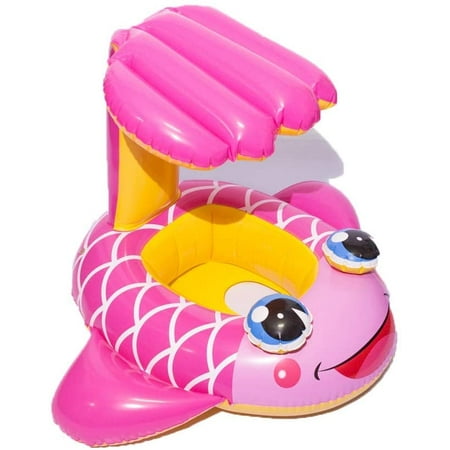 Inflatable Pool Float for Baby, Blow Up Toddler Swimming Float, Baby ...