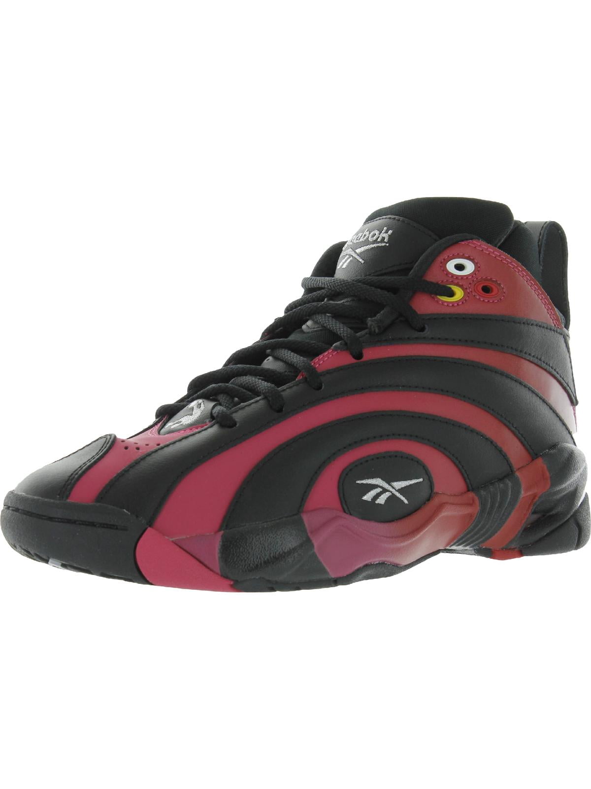 Reebok Mens Shaqnosis Lace up High top Basketball Shoes - Walmart.com