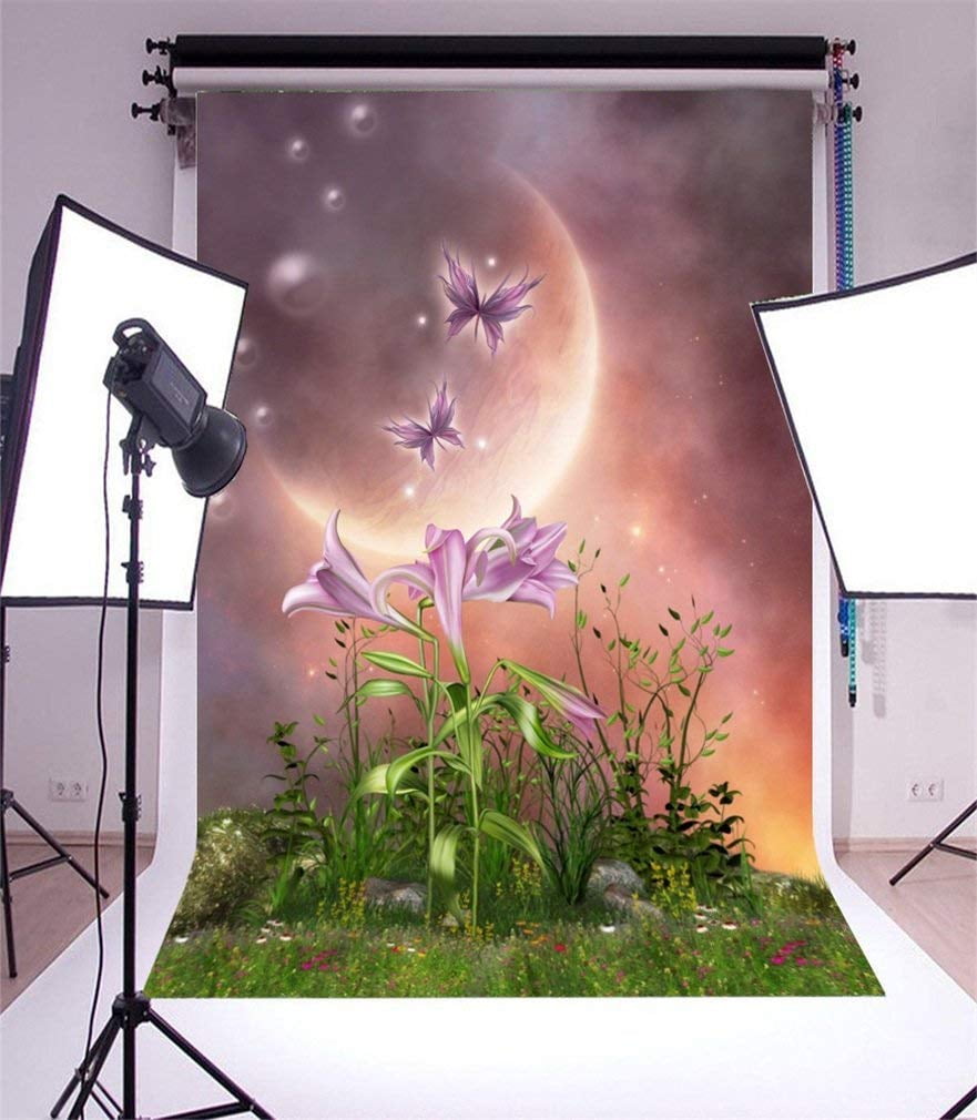 ABPHOTO 5x7ft Photography Backdrop Dreamy World Fairy Tale Fresh ...