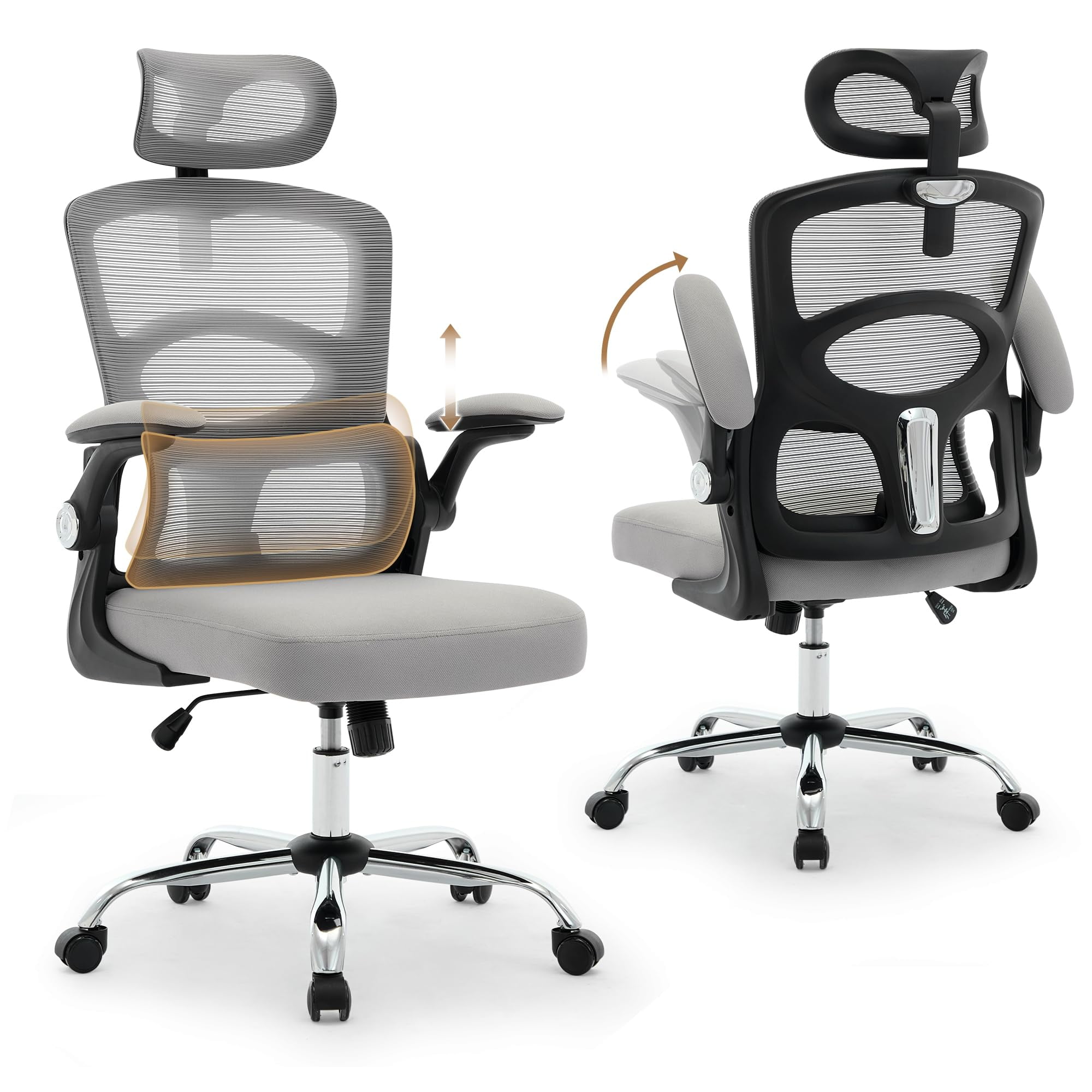 Click here for Tropow Ergonomic Mesh Office Chair - High Back  4-... prices