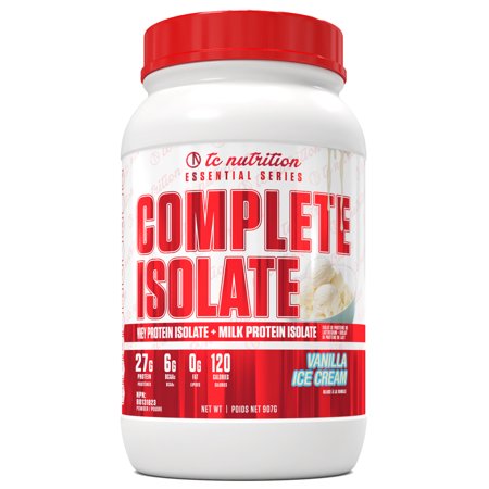 Complete Isolate Whey Protein Isolate + Milk Protein Isolate Powder ...
