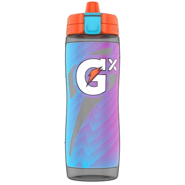 Gatorade GX Bottle, Refillable Water Bottle, Nonslip, Blue, 30 fl oz ...