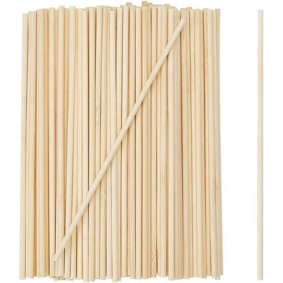 Hello Hobby Wood Dowels, 16 Pack 12x3/16 inch Wooden Craft Dowel Rods ...