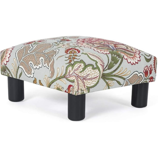 Homebeez Small Ottoman Footstool,Change Shoes Bench, Footrest Stepstool ...