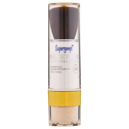 Supergoop Resetting 100% Mineral Powder SPF 35 Translucent 0.15 oz ...