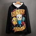 Adventure Cartoon Time Hoodie Costume Cosplay Sweatshirt Sweater 3D ...