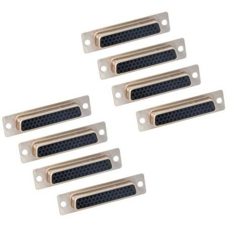Fielect 8Pcs D-sub Connector DB44 Female Socket 44-pin 3-Row High ...