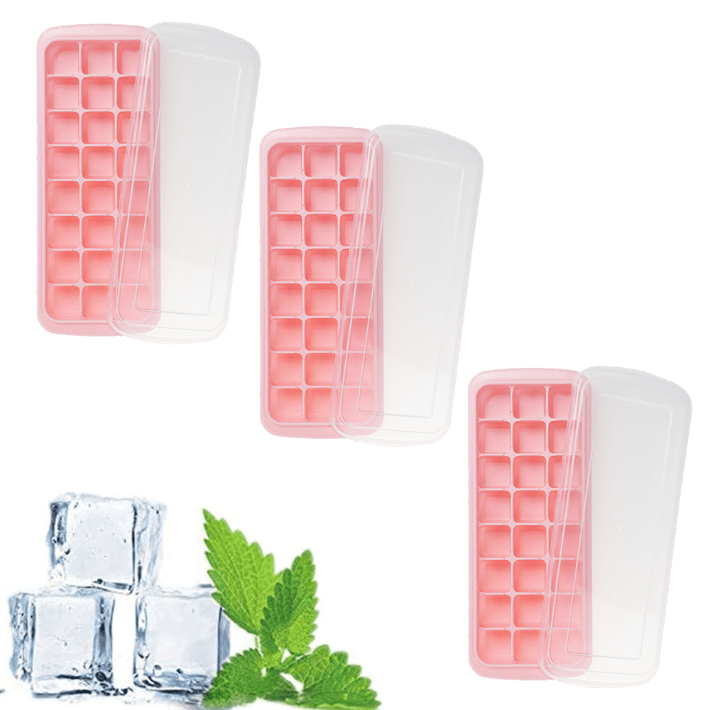 Ice Cube Tray ,Easy-Release and Flexible Trays - for Food, Cocktail ...