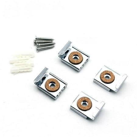 savreitly 1 Set Mirror Clips Simple Style Holder Metal Mounted Clip ...