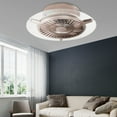 TC-Home LED Ceiling Fan Light kit, 23" 3-Color Changed Semi Flush Mount ...