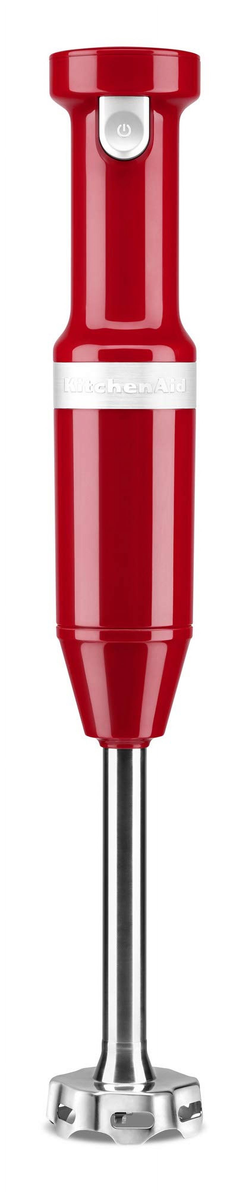KitchenAid Cordless Variable Speed Hand Blender - KHBBV53, Empire Red ...