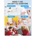 iDPRT Portable Label Maker, Mini Inkless Sticker Printer for DIY ...