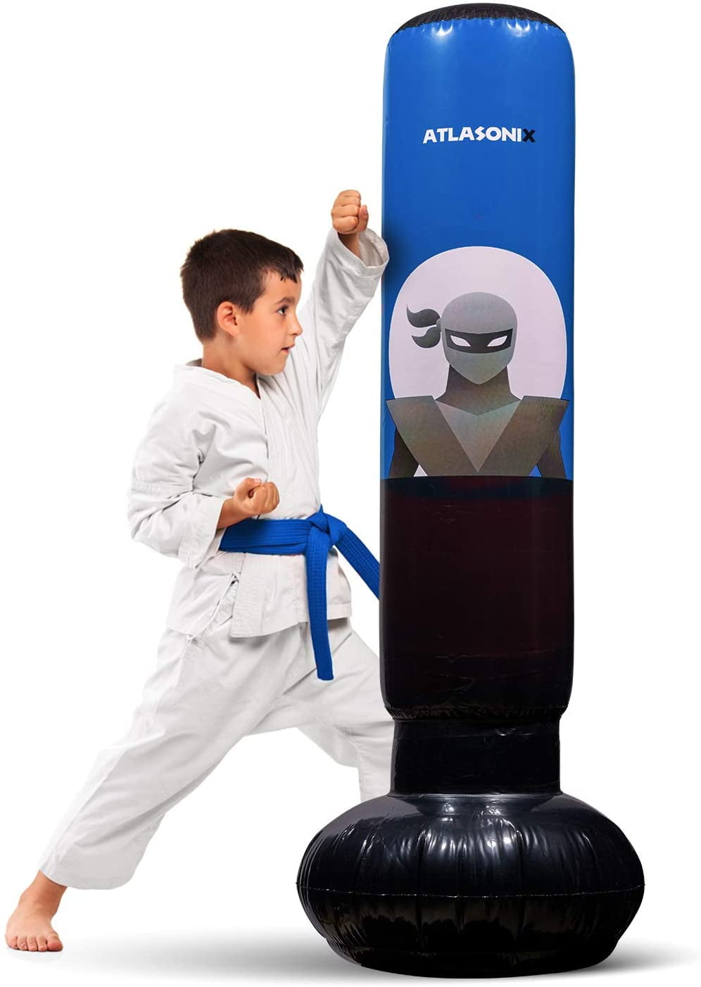 Atlasonix Punching Bag for Kids | Inflatable Kids Punching Bag for 3-8 ...