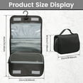 Hvxrjkn Hanging Toiletry Bag 8.66*7.28in Foldable Hanging Travel Bag ...