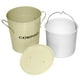 Exaco 1 Gal. 2-in-1 Kitchen Compost Bucket with Lid â White - Walmart.com