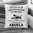 Abuela Grandma Gift To Them I Am Abuela Pillow - Walmart.com