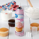 Great Value Pink Cupcake Icing, 8.4 oz, includes 4 decorating tips for ...