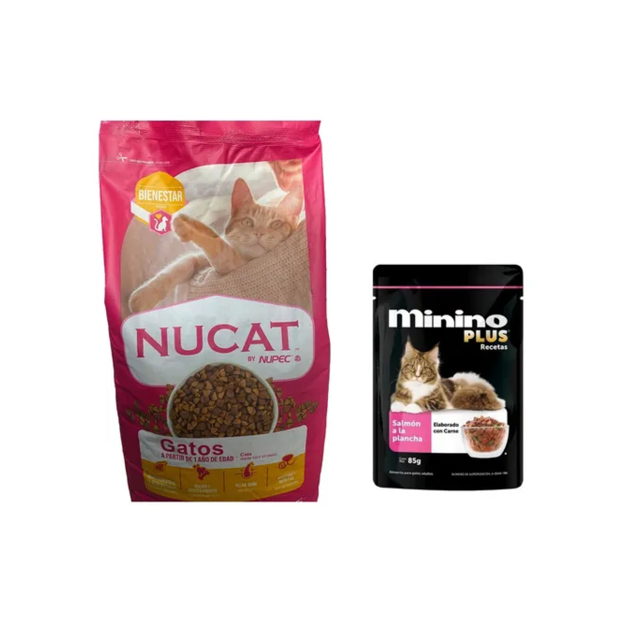 Nucat 15 Kg + Sobres Recetas Salmón A La Plancha 85 g | Walmart en línea