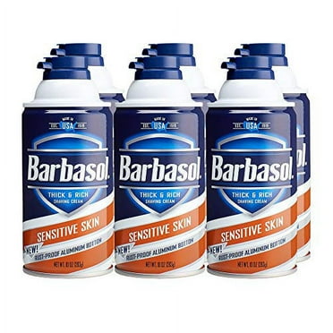 Barbasol Shaving Cream Sensitive Skin - Walmart.com