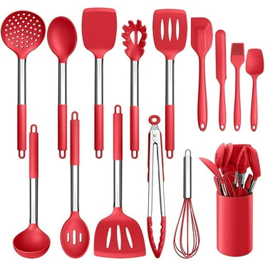 Lux Decor Collection Cooking Utensils Set-Kitchen Accessories, Nylon ...