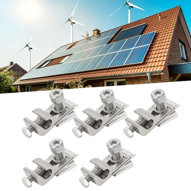 Solar Panel Grounding Lugs, Various Conduction Method Solar Mounting ...