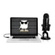 Logitech StreamCam Plus Webcam (Graphite) with Yeti Mic Blackout & Ring ...