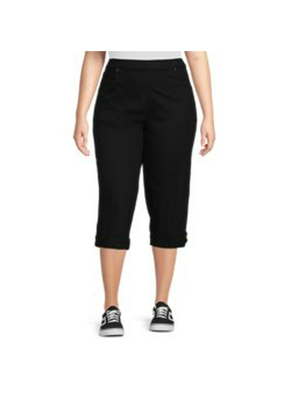 Just My Size Plus Size Capris in Plus Size Pants - Walmart.com